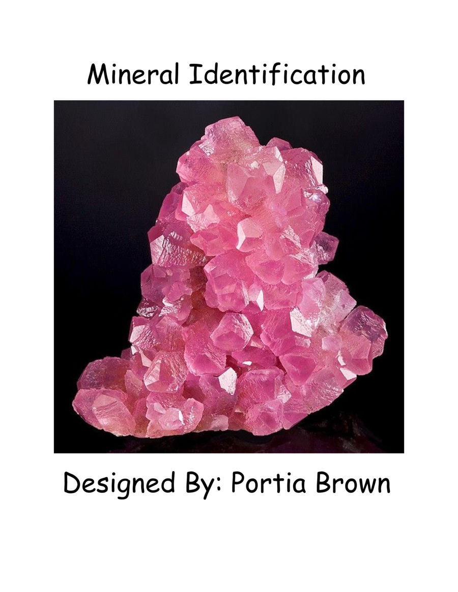 Portia Brown Mineral Identification by TC Brown - Flipsnack