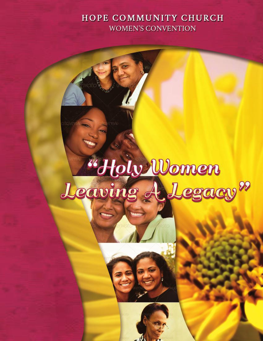 Holy Women Convention Program Cover Template by Michael Taylor - Flipsnack