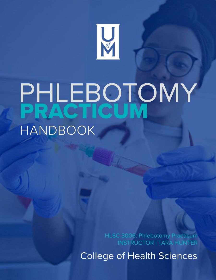 Phlebotomy Practicum Handbook by UofM... - Flipsnack