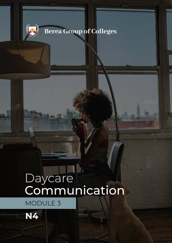 Daycare Communication N5 Module 3 by E-Publishing - Flipsnack