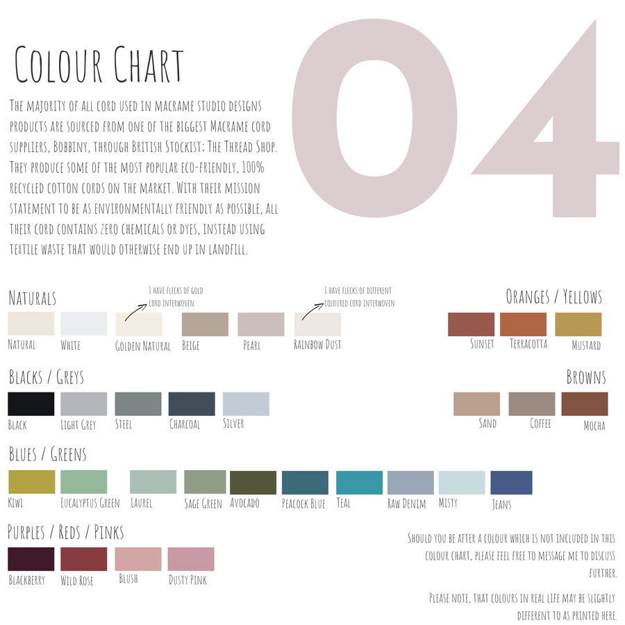 MSD Colour Chart by Christopher Morrison - Flipsnack