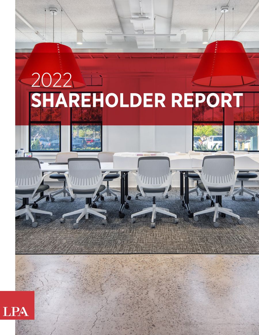 LPA 2022 Annual Report by LPA Design Studios - Flipsnack