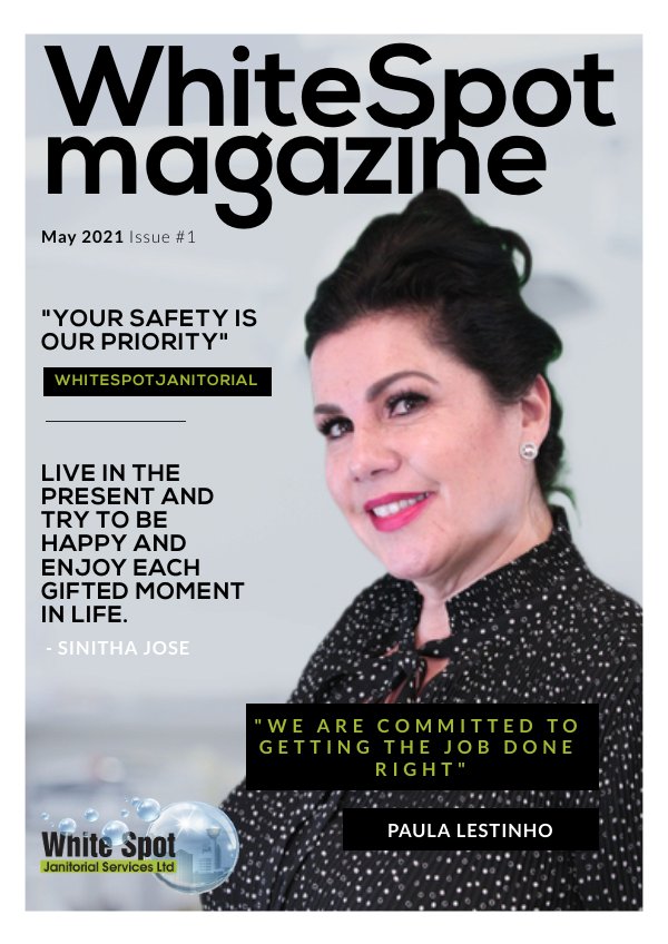 White Spot Janitorial Services May 2021 Magazine By Arris Gomez Flipsnack