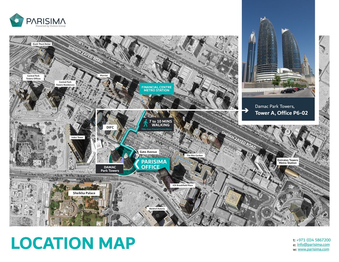 Parisima Location Map by Crescentia Cardoz - Flipsnack
