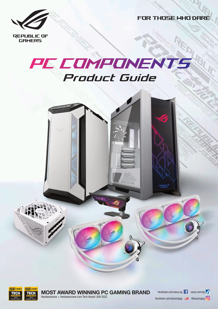 ASUS ROG PC Component Product Guide by ASUS