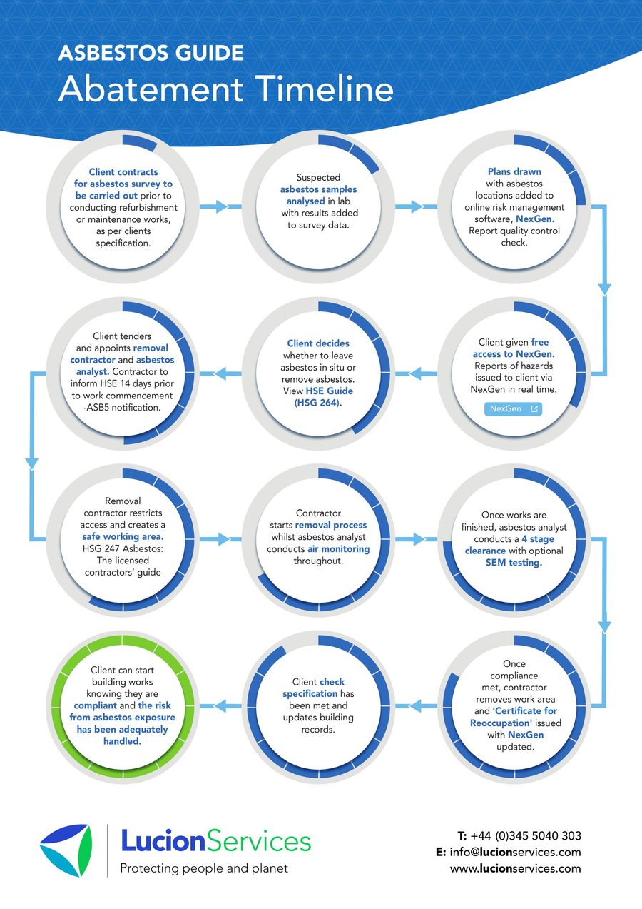 Asbestos Abatement Timeline by Lucion Group - Flipsnack