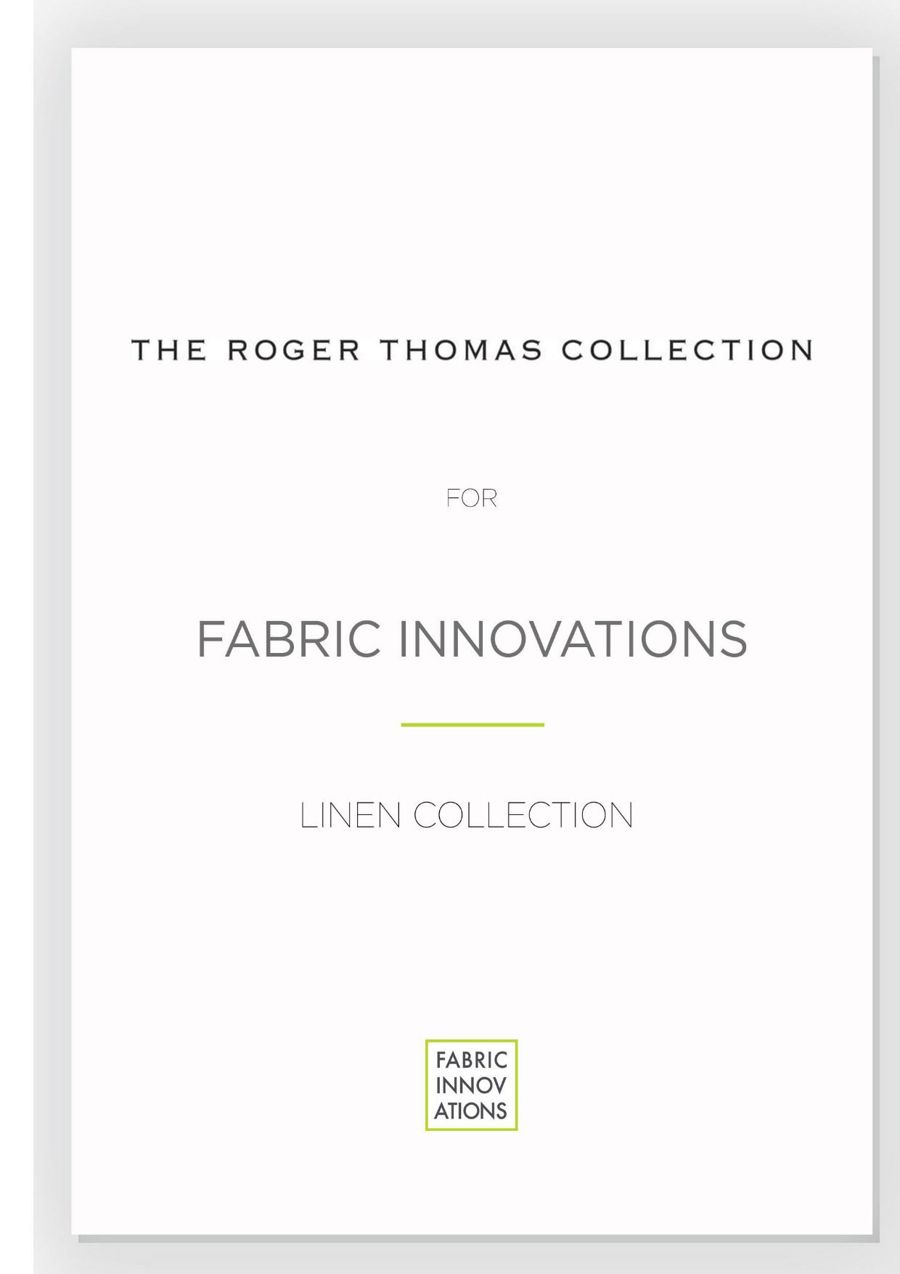 ROGER THOMAS FOR FABRIC INNOVATIONS (LINEN) COLLECTION by FABRIC ...