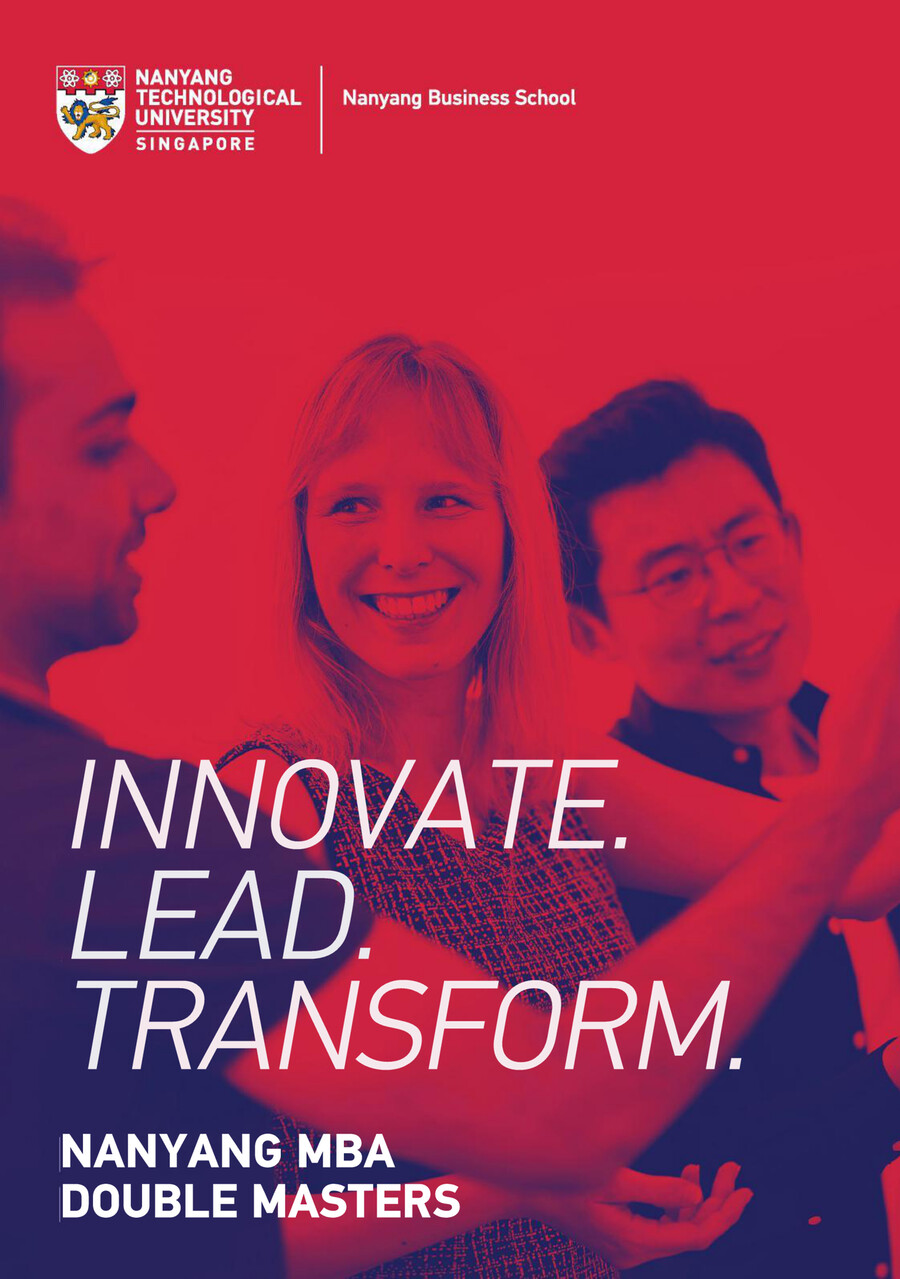Fact Sheet - Nanyang-ESSEC Double Masters by NTU