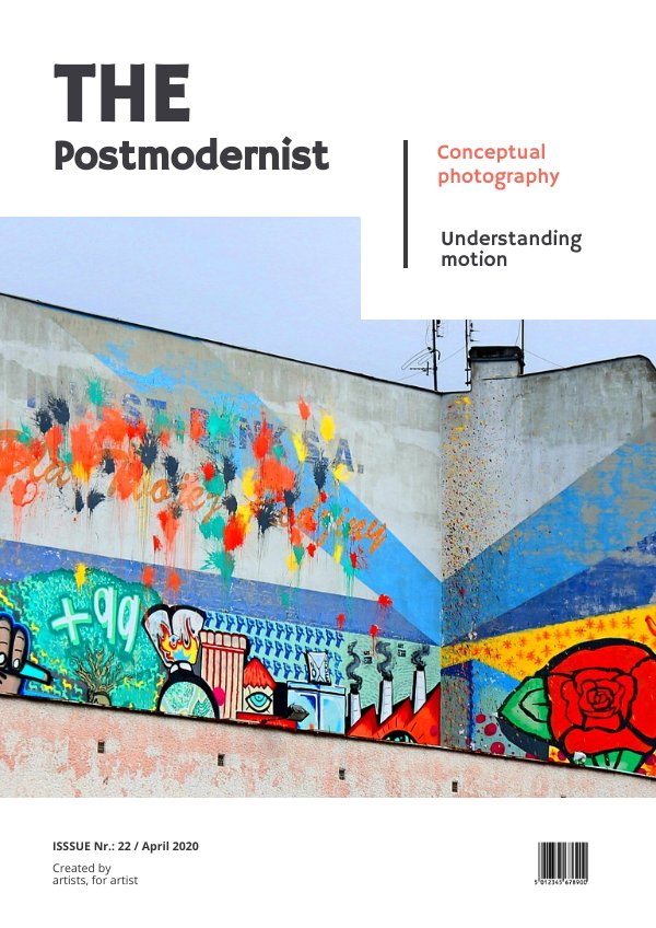 Postmodernist Art Magazine Design Template by Flipsnack templates ...