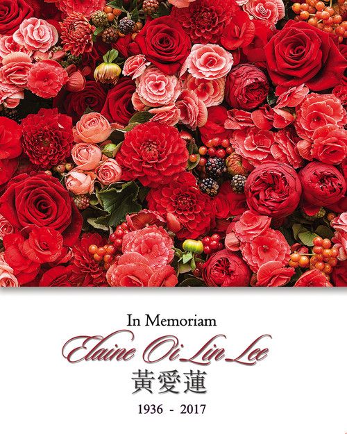 Memorial Card for Elaine Oi Lin Lee by Christian... - Flipsnack