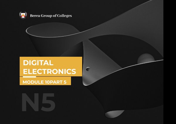 Digital electronics N5 – MODULE 10 PART 5 by E-Publishing - Flipsnack