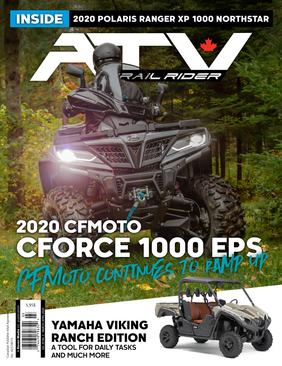 ATV Trail Rider Magazine | MARCH-APRIL 2020 by Raven media inc. - Flipsnack