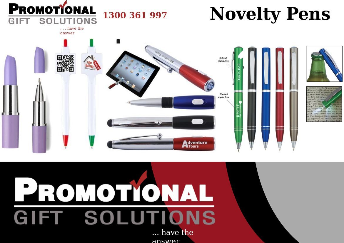 Novelty Pens by Promotional... - Flipsnack