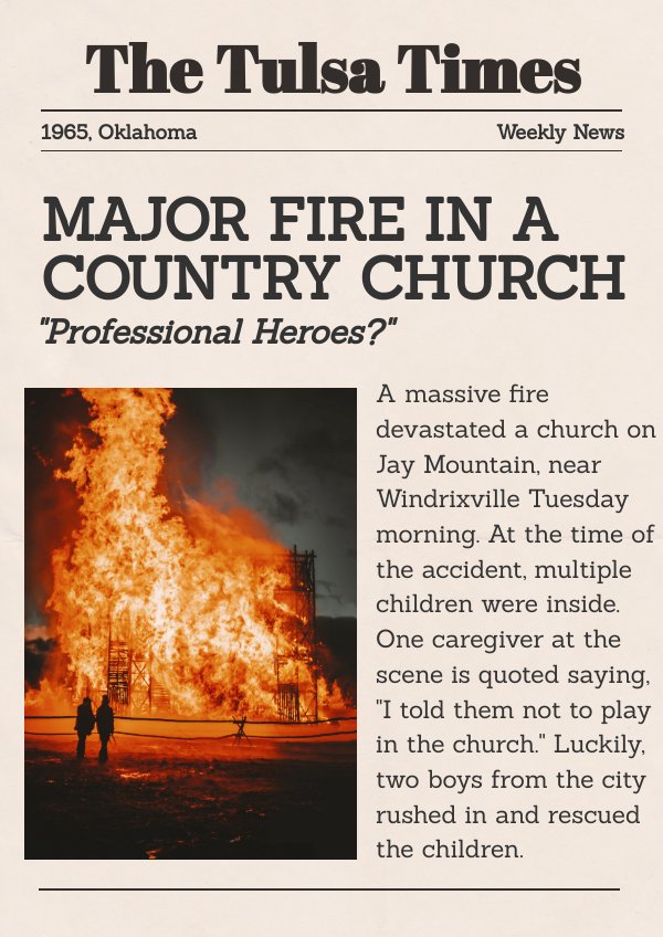 "The Outsiders" Newspaper Article - Sophie McCarty by Sophie McCarty ...