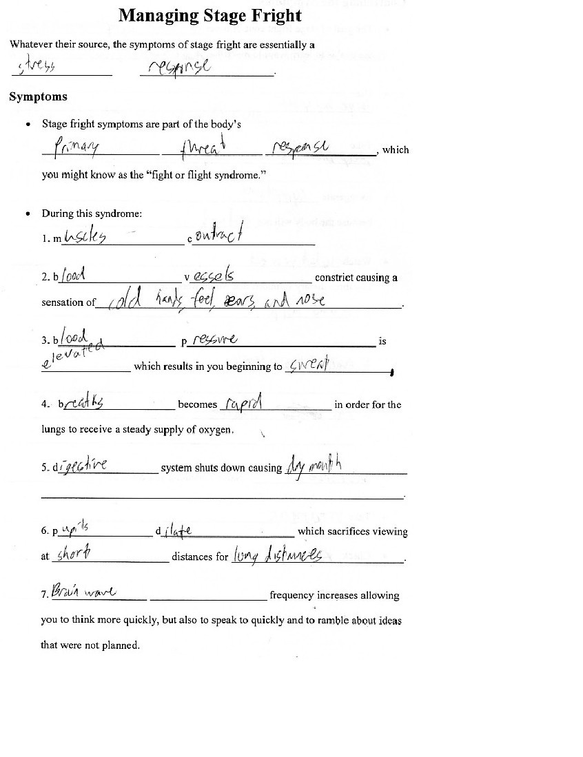 Managing Stage Fright by noah - Flipsnack