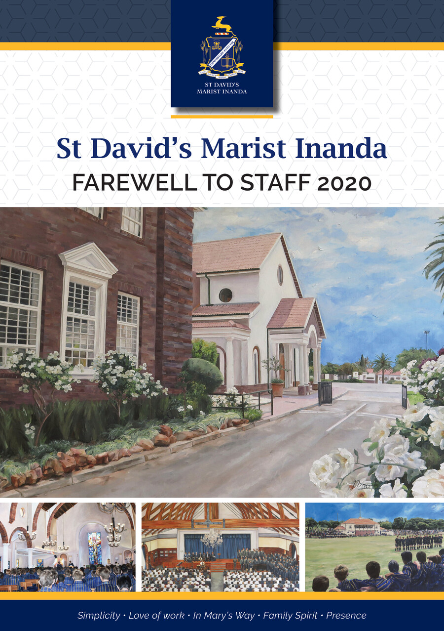St David’s Marist Inanda - Farewell to staff 2020 by Natalie - Flipsnack