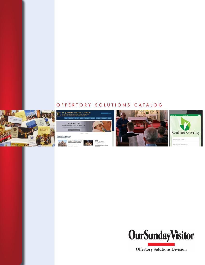 Our Sunday Visitor Offertory Solutions Product Catalog by OSV - Flipsnack