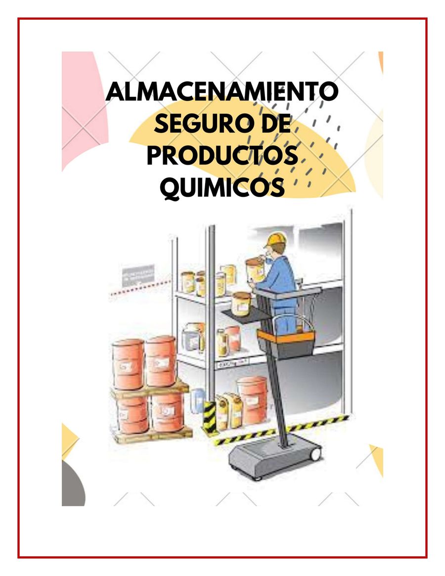 Cartilla Almacenamiento Seguro de Productos Quimicos by Cartilla Programa de Medici... - Flipsnack