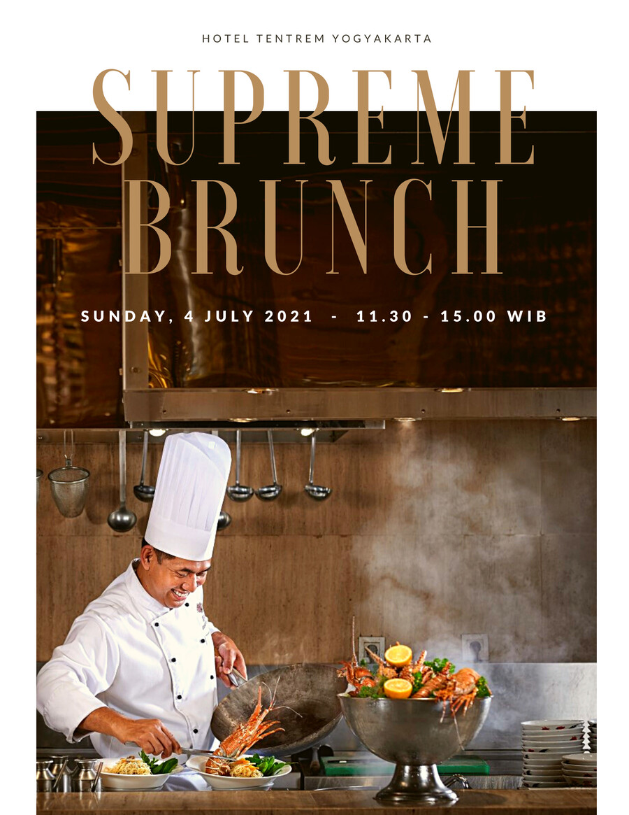 Supreme Brunch Menu by Hotel Tentrem... - Flipsnack