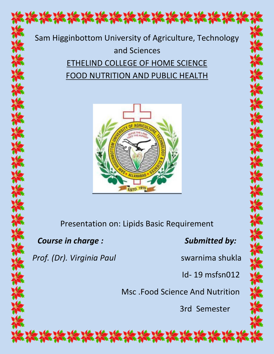Sam Higginbottom University of Agriculture (2) by Swarnima Shukla ...