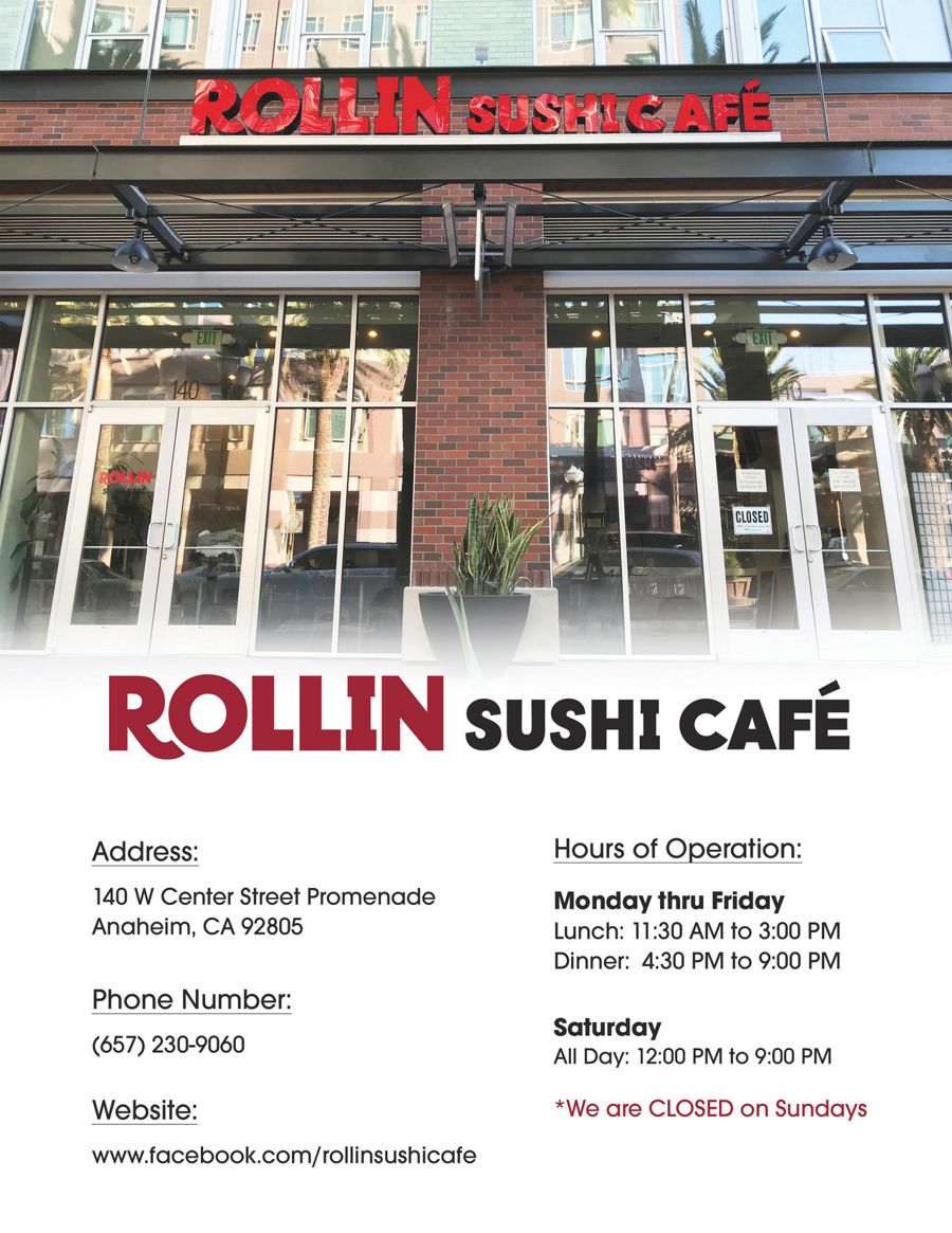 Rollin Sushi Cafe by rollinsushicafe - Flipsnack