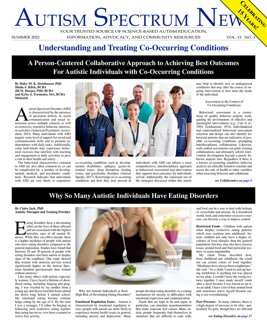 Autism Spectrum News Summer 2022 Issue by Mental... - Flipsnack
