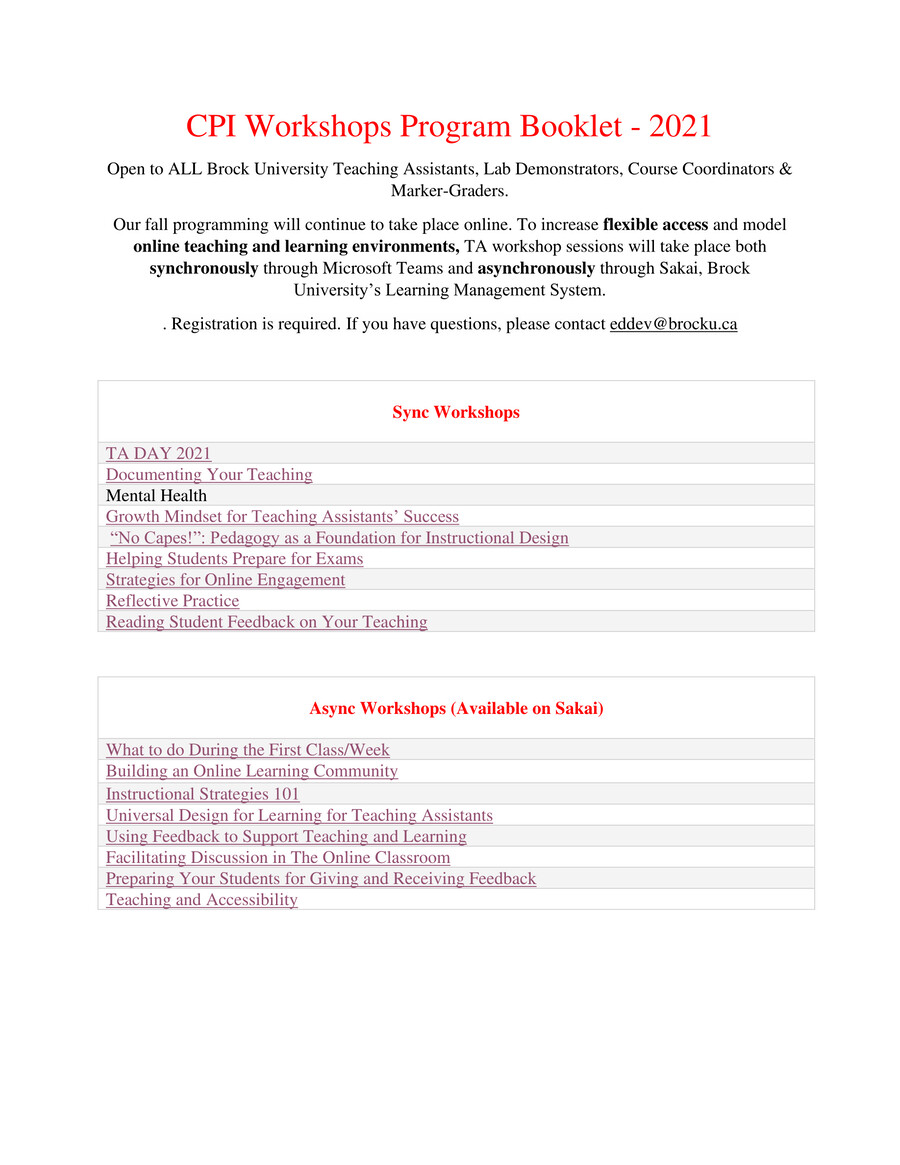 CPI TA Workshop Booklet by Ibrahim Berrada - Flipsnack