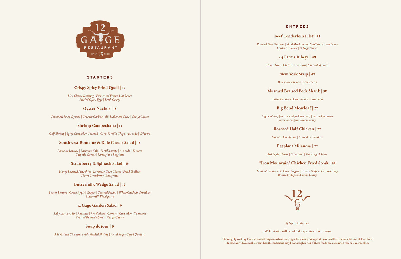 Gage Menus by Sarah Presson - Flipsnack