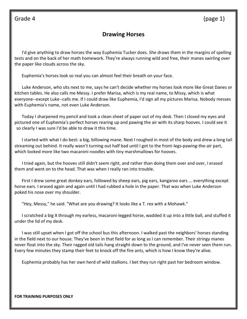 Passages for TDA Pratice by Holly - Flipsnack