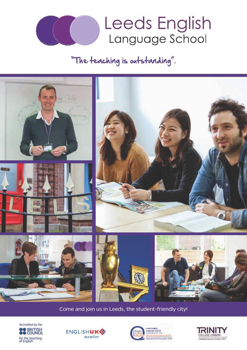 Leeds English Language School Brochure 2015 by Tosh B - Flipsnack