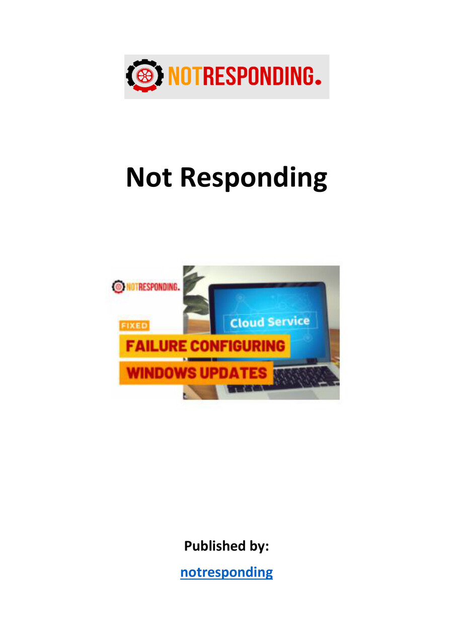 Not Responding by notresponding - Flipsnack