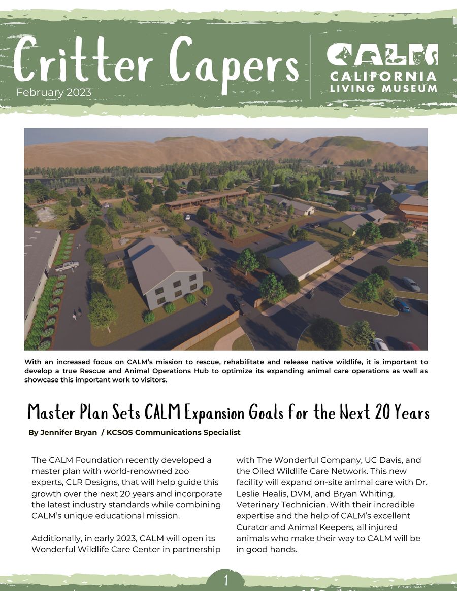 February 23 CALM Critter Capers by KCSOS - Flipsnack