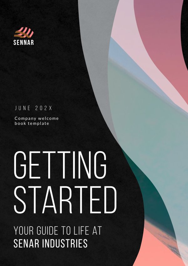 company welcome book template by Flipsnack templates - Flipsnack