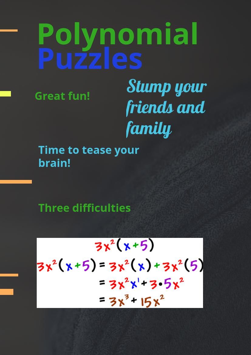 Polynomial Puzzles by student... - Flipsnack
