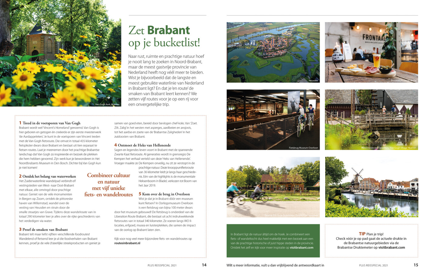 Visit Brabant spread PLUS Reisspecial by Brabant Partners - Flipsnack