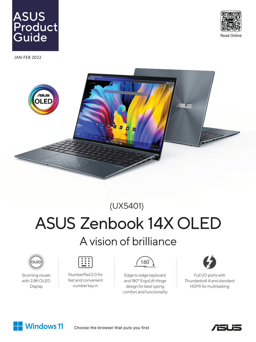 ASUS Product Guide (Singapore) - Jan - Feb 2022 by ASUS