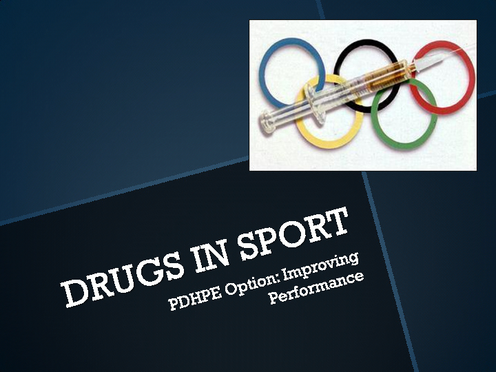 Drugs in sport by dale.beattie - Flipsnack