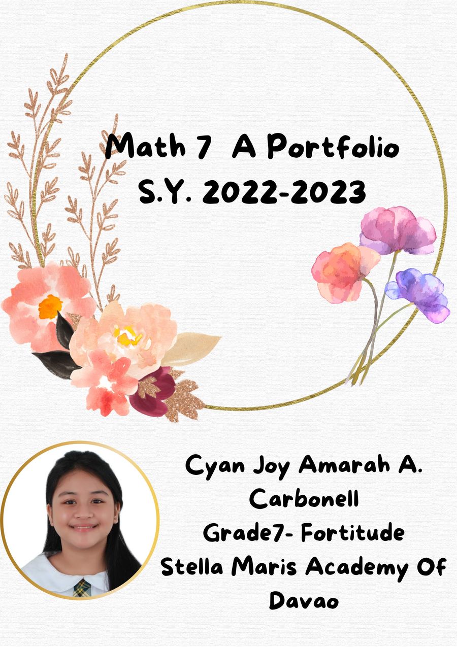 Math 7 A Portfolio-2 by... - Flipsnack