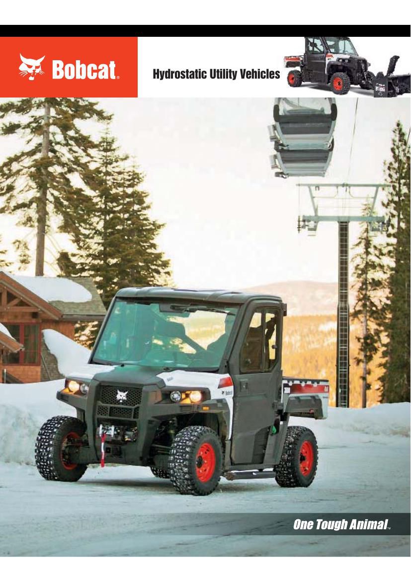 Bobcat Hydrostatic Utility Vehicle Brochure by F68B8559E8C - Flipsnack