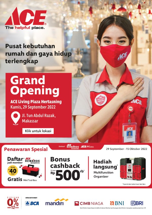 eFlyer ACE Living Plaza Hertasning by ACE Indonesia - Flipsnack