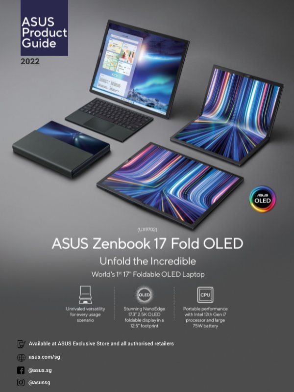ASUS Product Guide (Singapore) - 2022 by ASUS