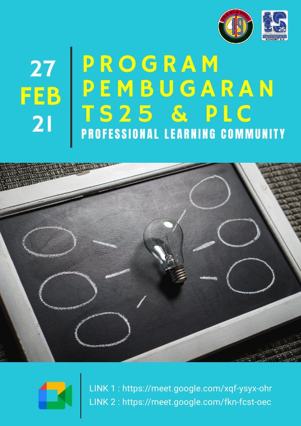 PROGRAM PEMBUGARAN TS25 DAN PLC (PROFESSIONAL LEARNING by farawmdean ...