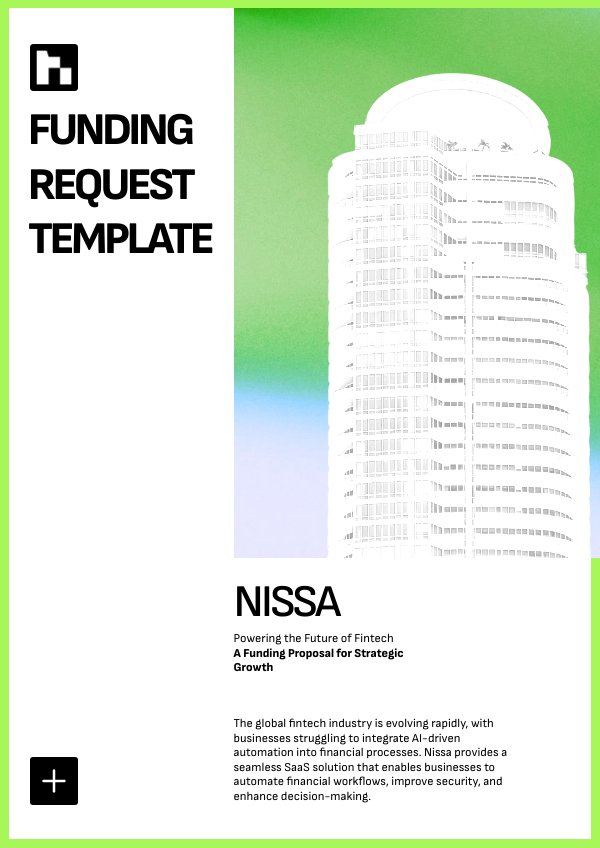 Funding Request Template by Flipsnack templates - Flipsnack