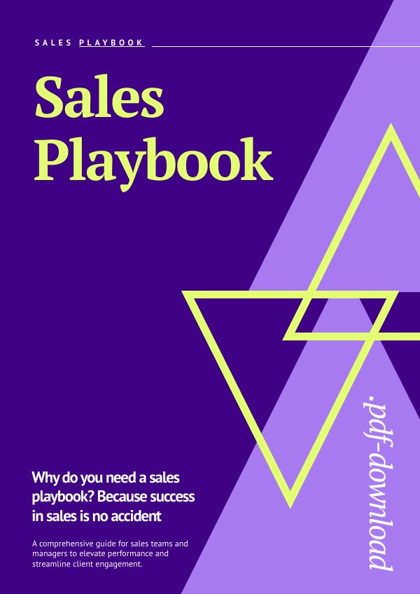Sales Playbook Template PDF by Flipsnack templates - Flipsnack