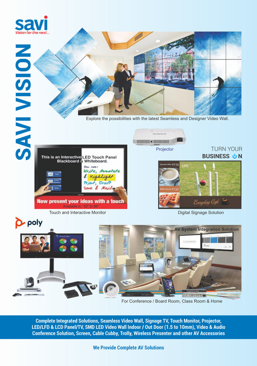 Savi Vision - Video Audio Conferencing by Savi Vision Pvt Ltd - Flipsnack