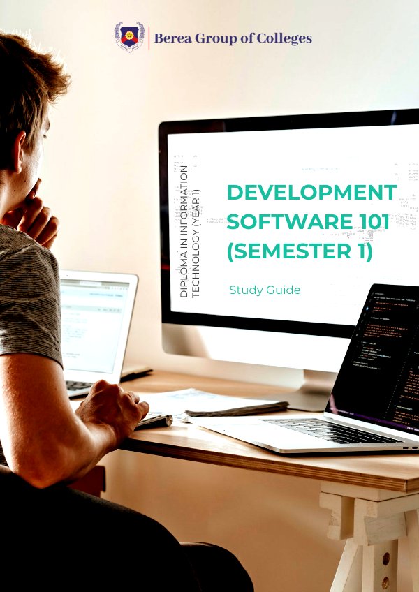 HET DIPLOMA IN I.T (YEAR 1) - DEVELOPMENT SOFTWARE 101 by E-Publishing