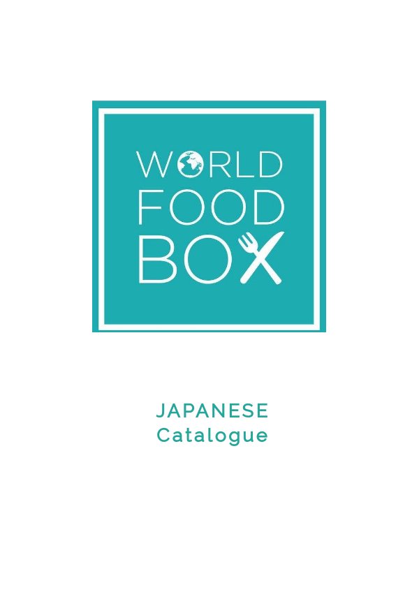 WorldFood Box catalogue by - Flipsnack