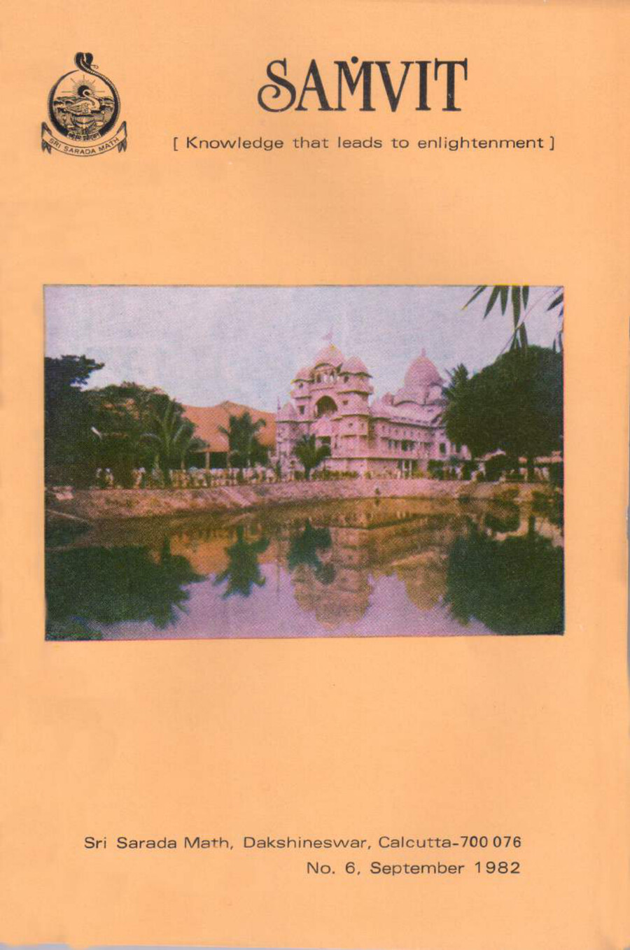 Samvit September 1982 by Sri Sarada Devi - Flipsnack