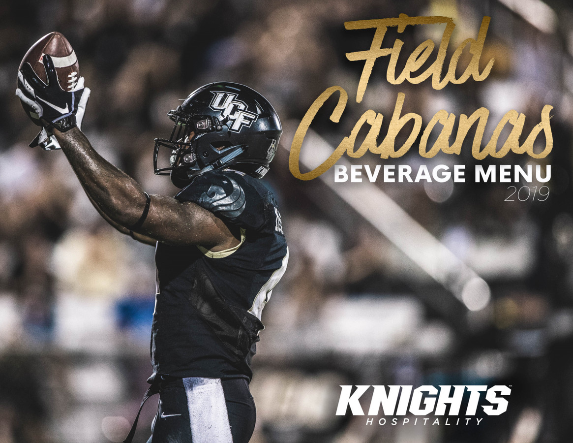 2019 UCF Football Field Cabanas Beverage Menu by RevelXP - Flipsnack