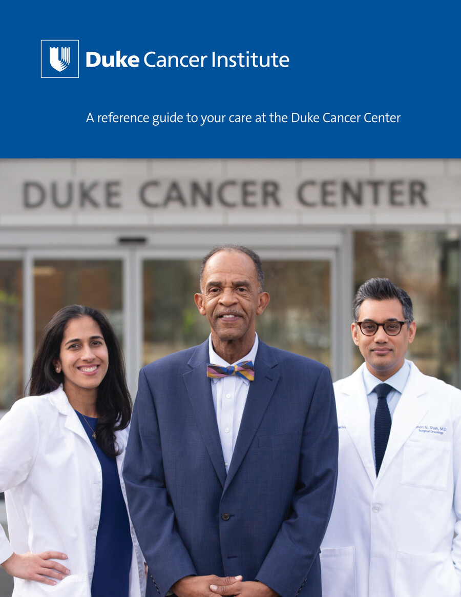 Duke Cancer Institute New Patient Reference Guide_ 2020 by Duke DPT ...